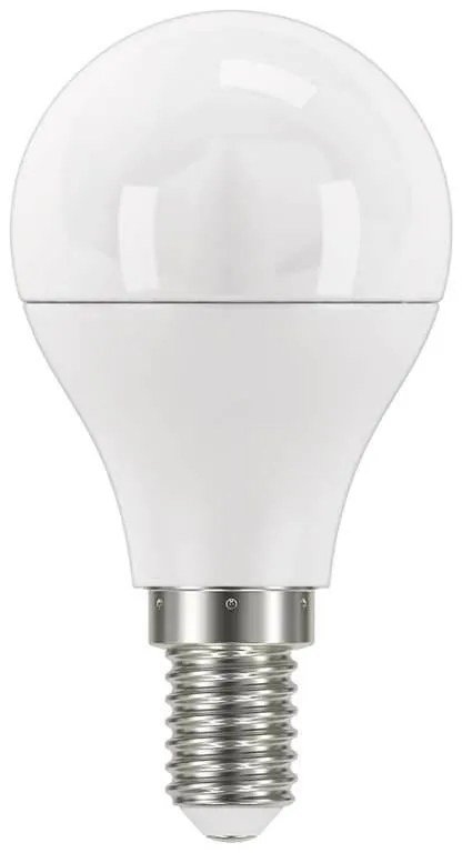 LED žárovka Classic Mini Globe, E14, 8W, neutrální bílá Emos ZQ1231