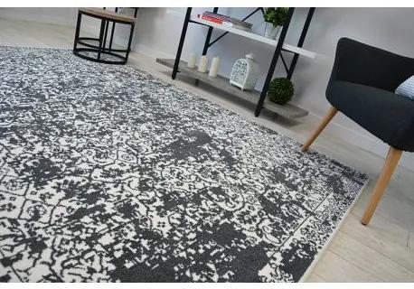 koberec SENSE Micro 81260 VINTAGE bílý/antracit velikost 160x230 cm | krásné koberce cz