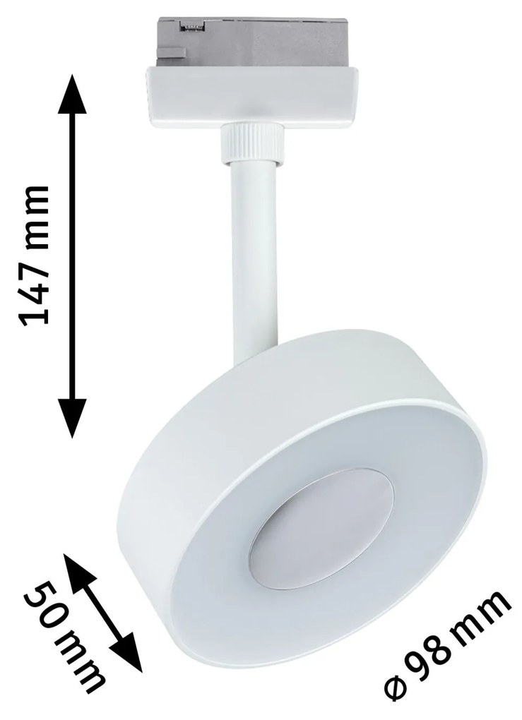 Paulmann 95594 Circle, spot pro Urail system, 1x5W LED 4000K, tříkrokové stmívání, bílá
