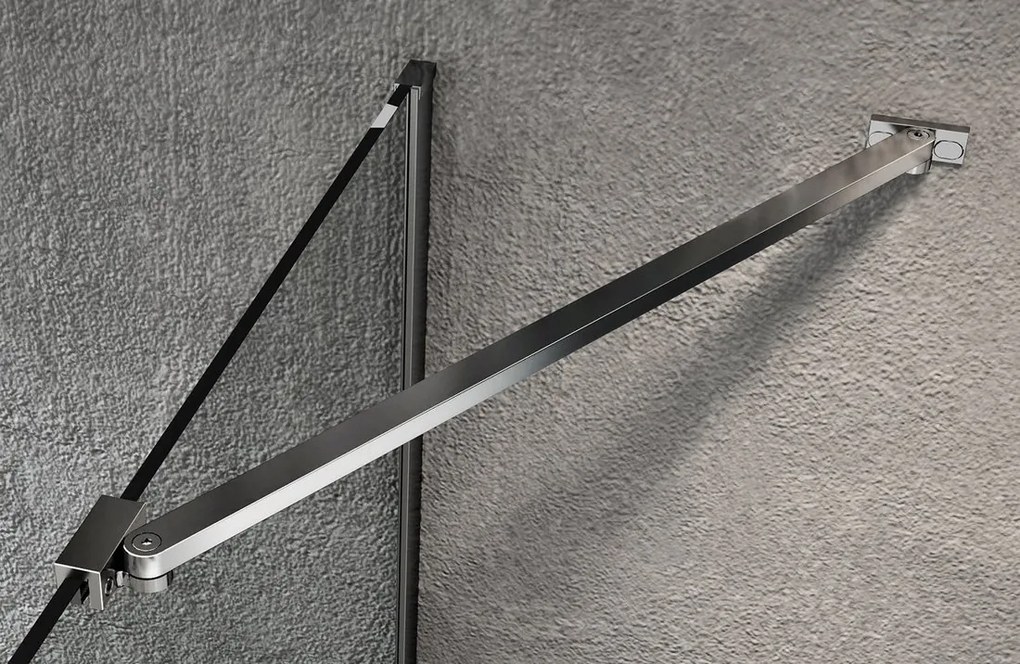 Gelco Gelco, VARIO CHROME jednodílná sprchová zástěna pro instalaci ke stěně, sklo nordic, 1000 mm, GX1510-05