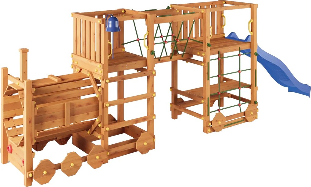 | Dětské hřiště Marimex Play 025 + modrá skluzavka | 11640668