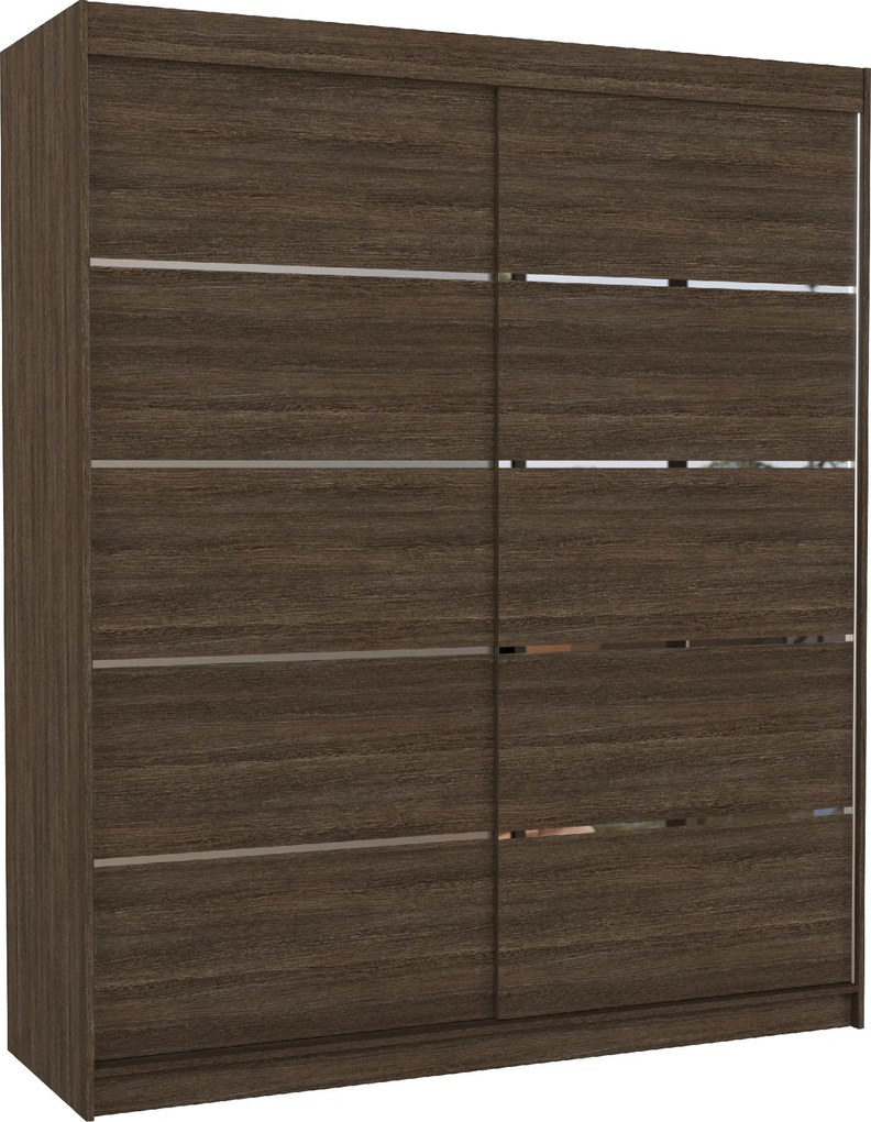 ADRK Furniture Posuvná skříň SPECTRA 180 SW-SPE-CH-180+A300