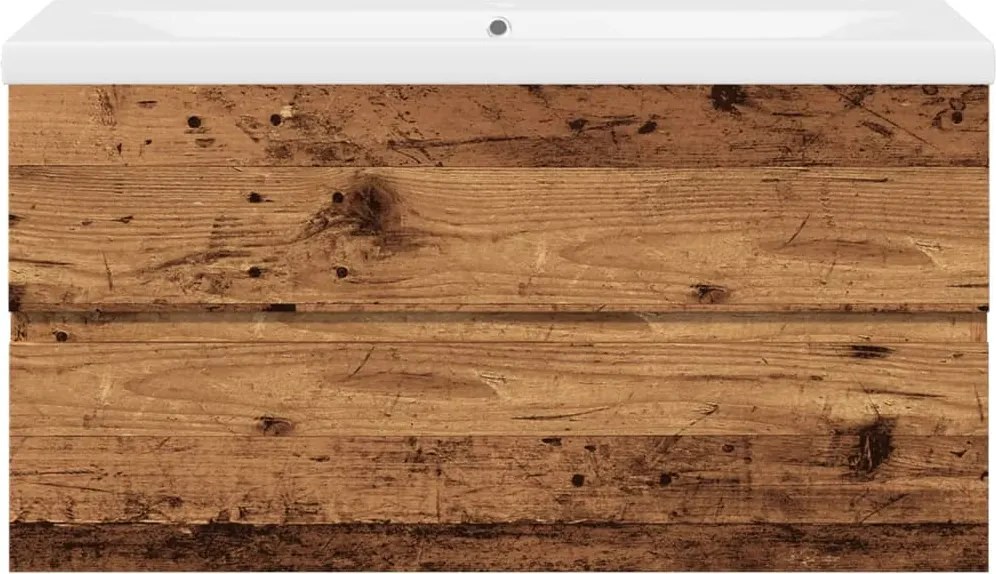 Skříňka se zápustným umyvadlem old wood 3328925