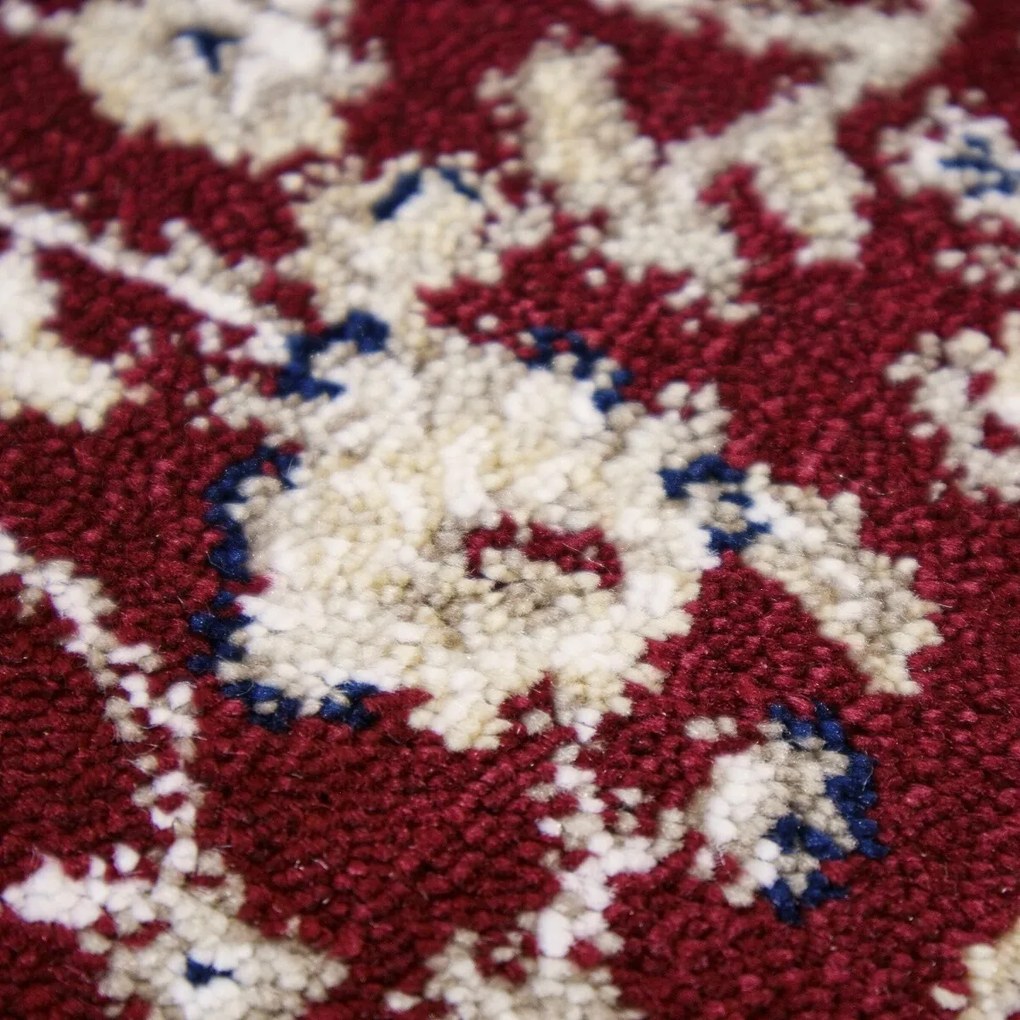 Angel Carpet, Kusový koberec Sultan 12 Red, 160x230, červená, kancelář
