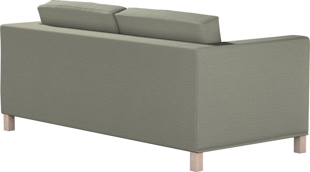 Potah na pohovku IKEA  Karlanda rozkládací, krátký barva šedá látka pletený vzor