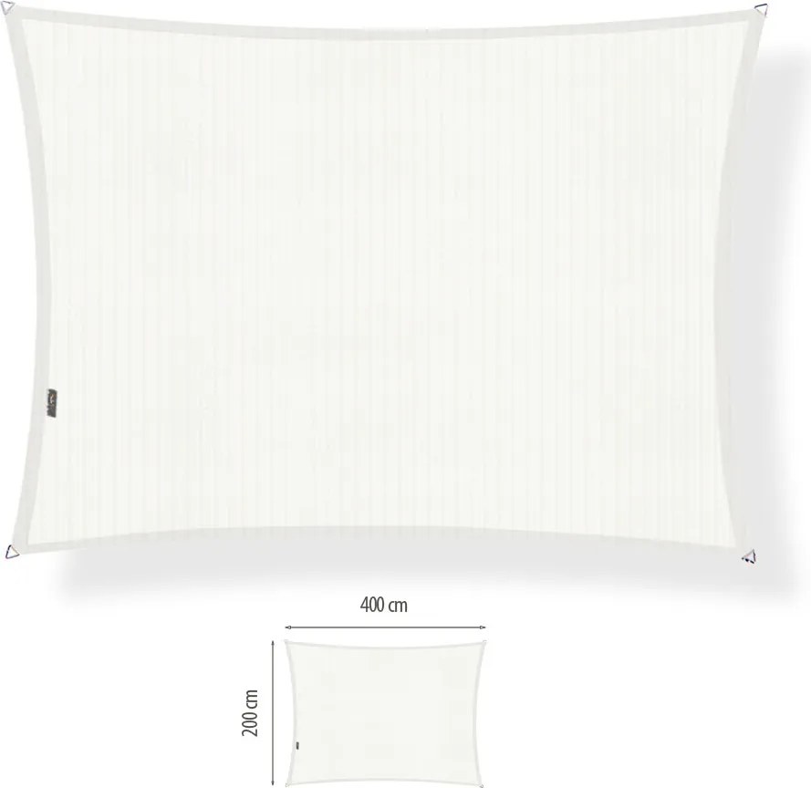 Shadow Comfort Sluneční Obdélník SHADOW - 2,0 x 4,0 m - 250 g Barva: Sahara Písková