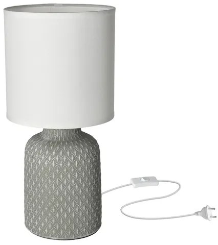 Stolní lampa INER 1xE14/40W/230V šedá