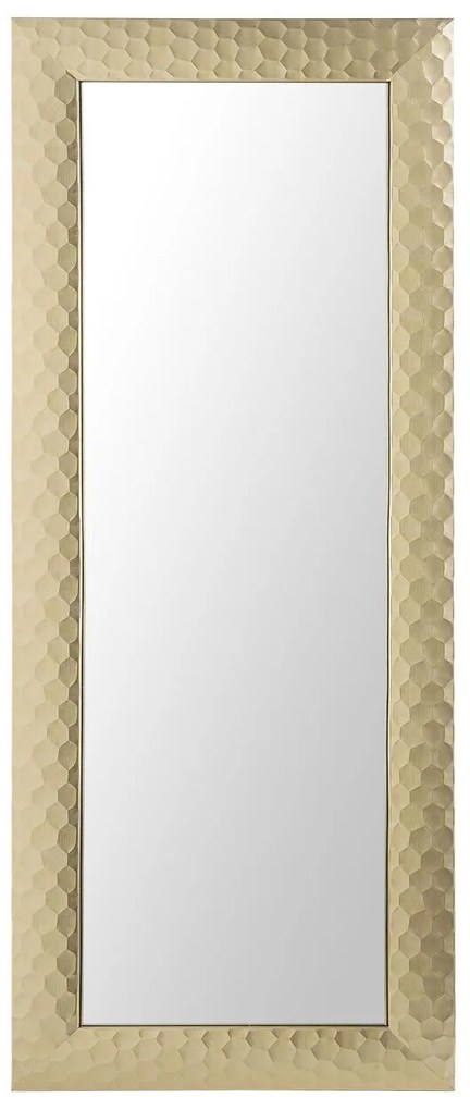 Nástěnné zrcadlo 50 x 130 cm zlaté ANTIBES Beliani