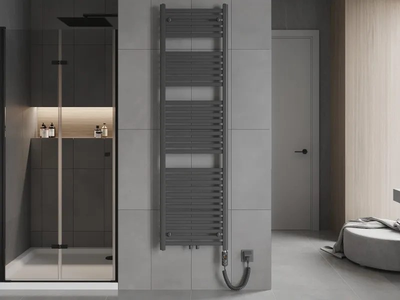 Mexen Hades, elektrické topné těleso 1800 x 500 mm, 900 W, antracitová, W104-1800-500-2900-66