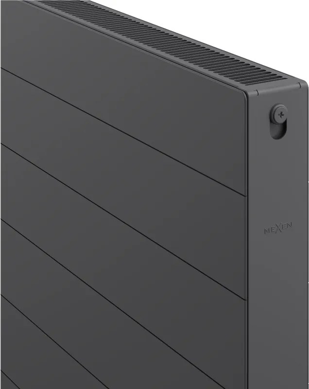 Mexen CL21 Line, panelový radiátor 600 x 1000 mm, boční připojení, 1210 W, antracitová, W421L-060-100-66