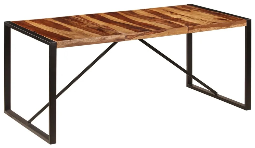 247416 vidaXL Jídelní stůl 180 x 90 x 75 cm masivní sheeshamové dřevo