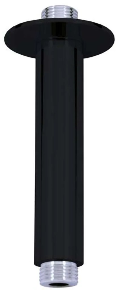 RAV Slezák - Sprchové rameno stropní, 15 cm, matná černá MD0311CMAT