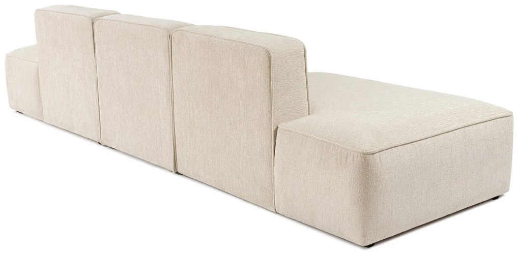 Hanah Home Pohovka MORE M krémová třímístná