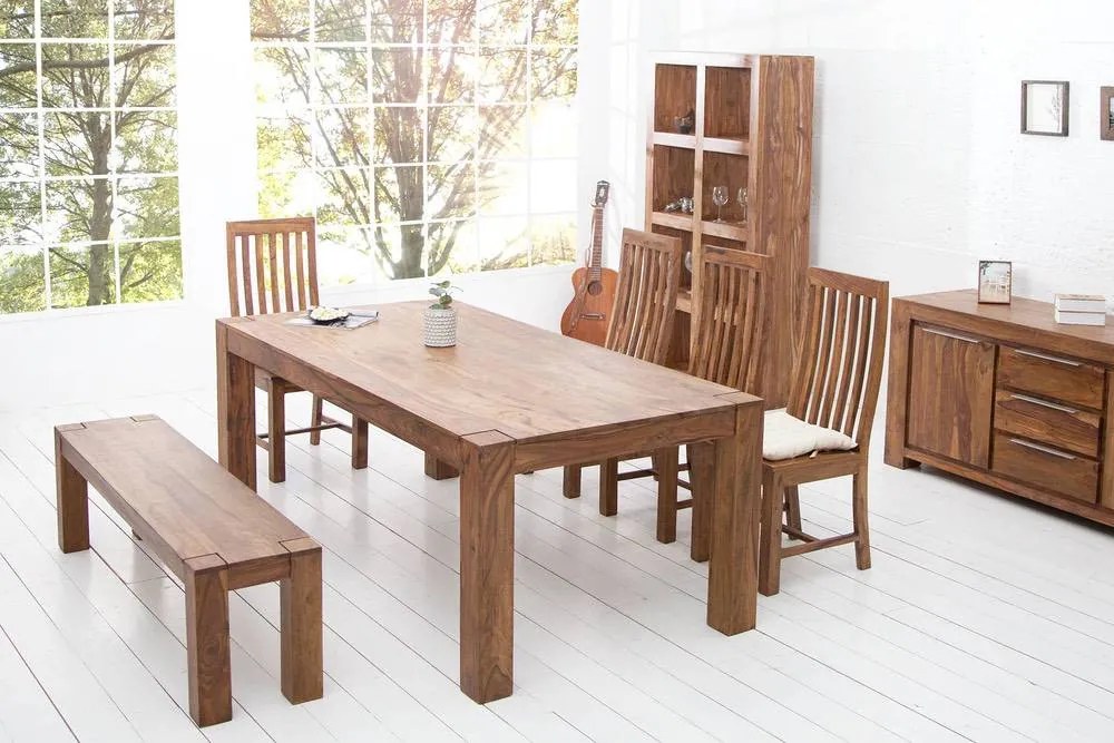 Jídelní stůl z masivu Timber 160cm - otevřené balení
