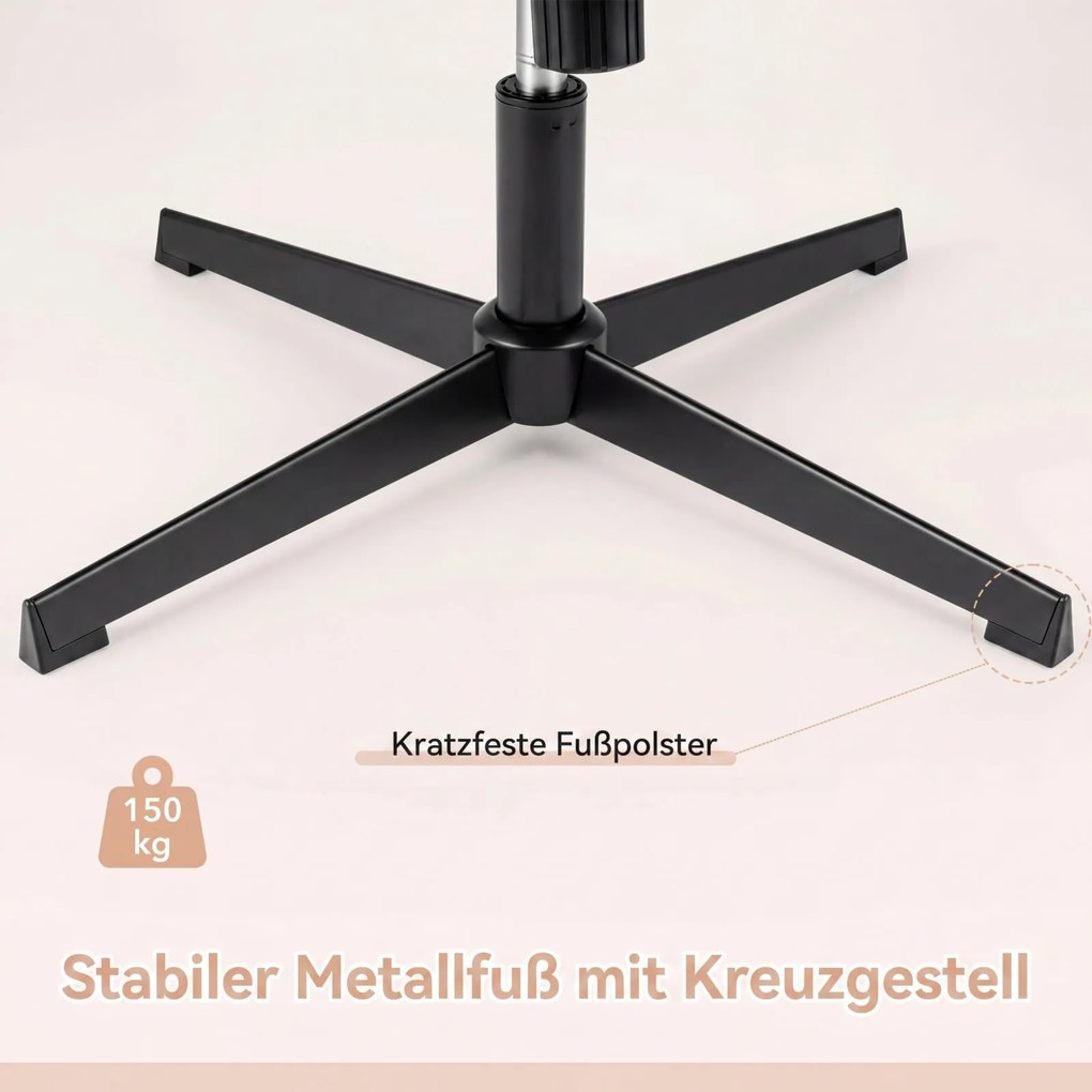Costway Ergonomická kancelářská židle, výškově nastavitelná psací židle