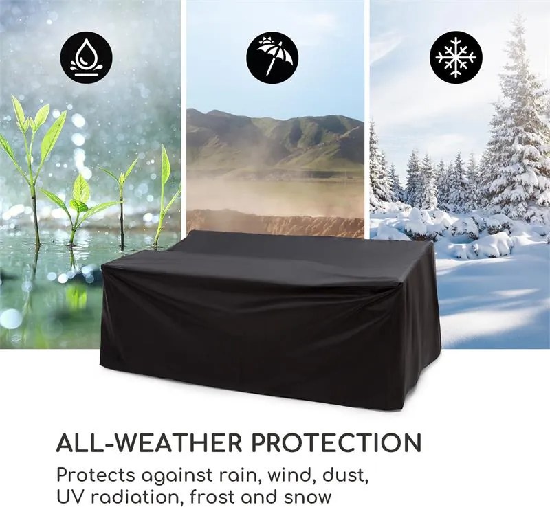 Blumfeldt Titania Raincover, ochranný kryt, 100% polyester, ochrana v každém počasí, černý