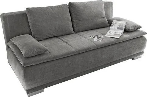 XXXLutz ROZKLÁDACÍ POHOVKA, textil, kompozitní dřevo, šedá MID.YOU - Rozkládací pohovky - 002220004103