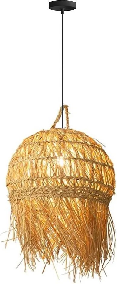 Toolight Toolight, závěsné svítidlo 1xE27 APP1251-1CP, přírodní, OSW-40120