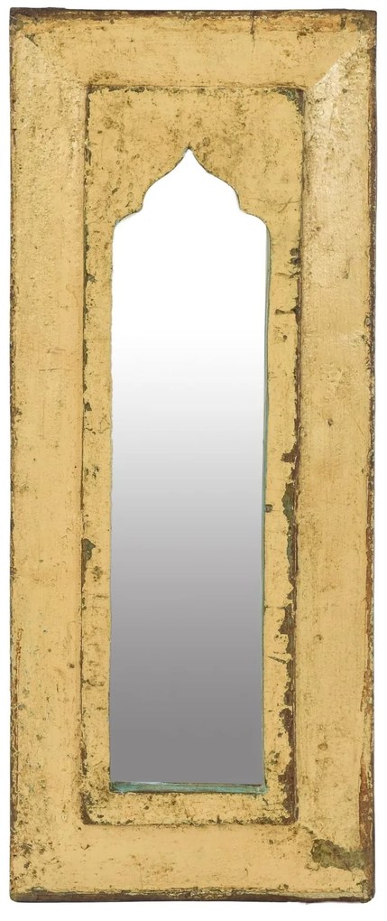 Sanu Babu Zrcadlo v rámu z teakového dřeva, 22x3x53cm