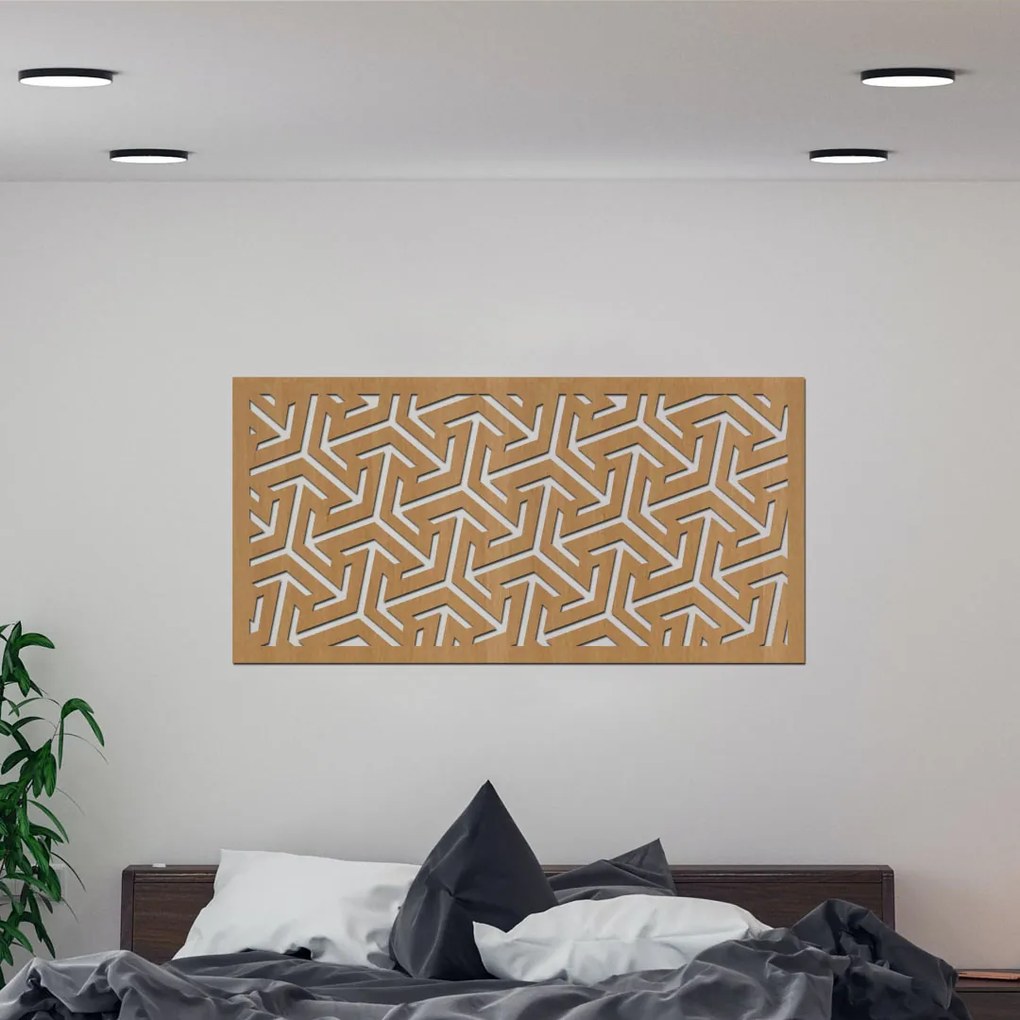 dřevo života Dekorační panel FLAKES Rozměry (cm): 20x40, Barevný vzor: Bílá