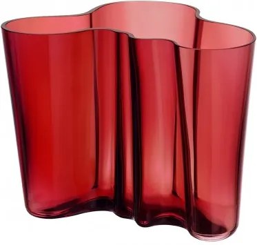 Váza Alvar Aalto Iittala 160 mm červená IITTALA 6411923650816