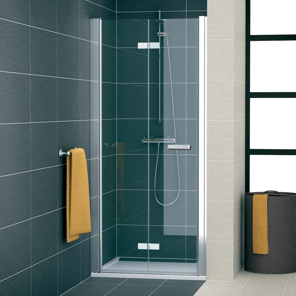 Sprchové dveře dvoudílné skládací 70 cm levé (SLF1G 0700 50 07) SanSwiss
