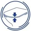 Cersanit City Oval, antibakteriální SLIM toaletní sedátko z duroplastu, bílá, K98-0146