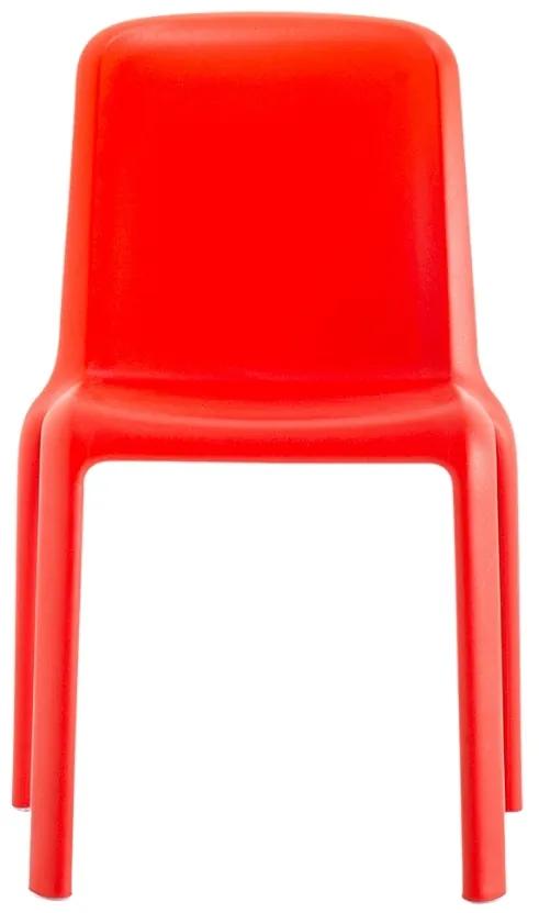 OnaDnes -20% Pedrali Dětská červená plastová židle Snow 303