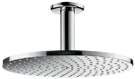 Hansgrohe Raindance S - Hlavová sprcha PowderRain 240, s přívodem od stropu 10 cm, chrom 27620000