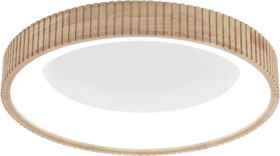Brilagi - LED Stropní svítidlo FALCON WOOD MODERN LED/40W/230V pr. 60 cm dřevo