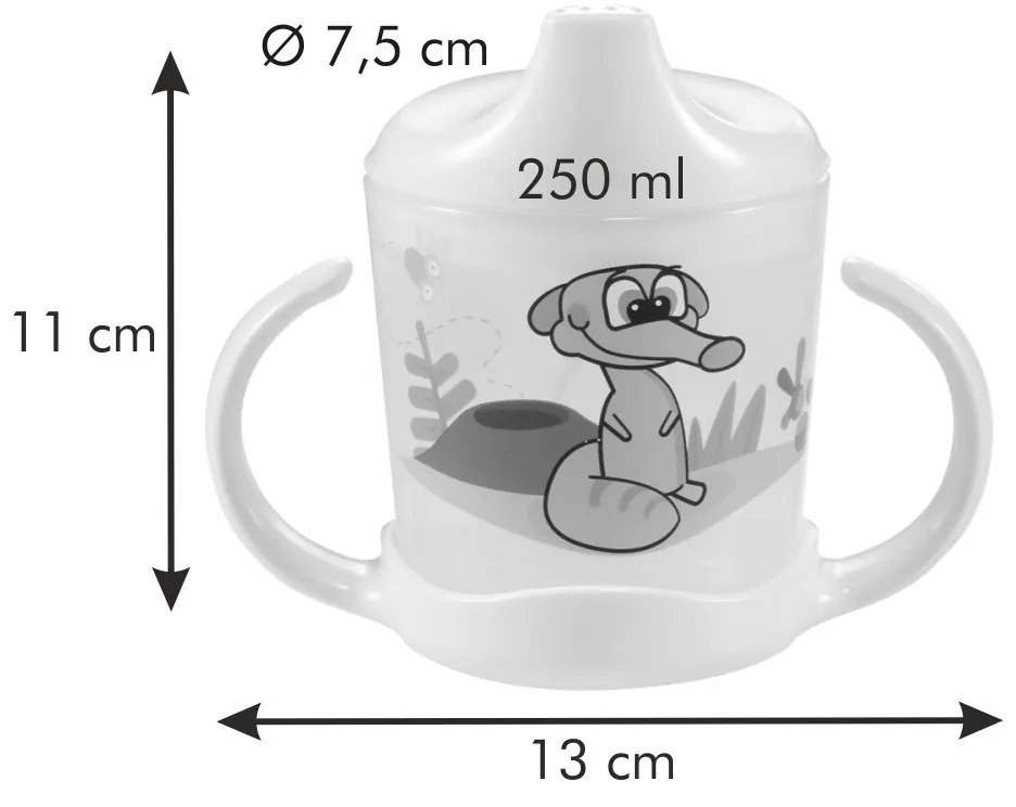 TESCOMA Hrníček s víčkem DINO