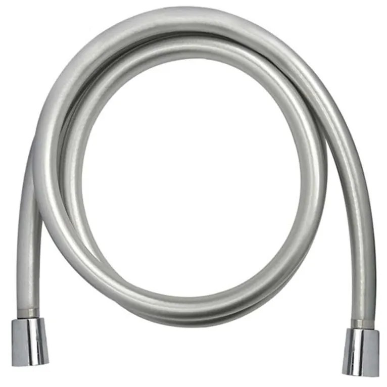 Mereo - Sprchová hadice 150 cm, šedostříbrná CB110H