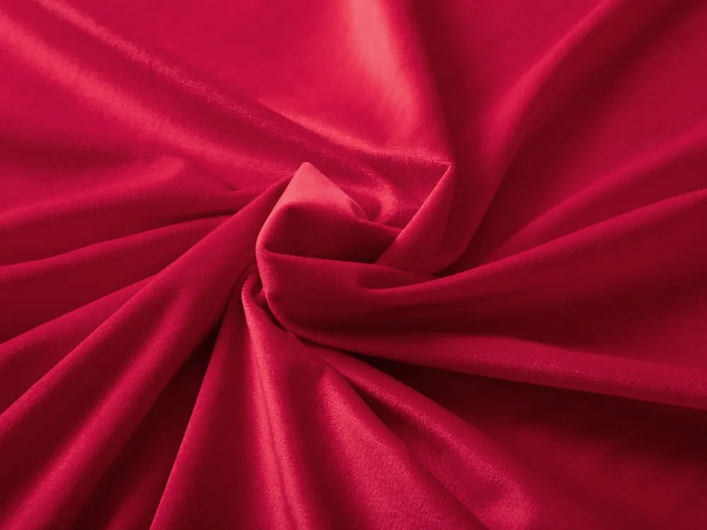 Biante Sametový povlak na polštář SV-035 Malinově červený 50 x 50 cm