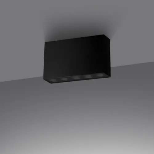 Stropní LED svítidlo SOLLUX SOLE černé 11W SL.1212