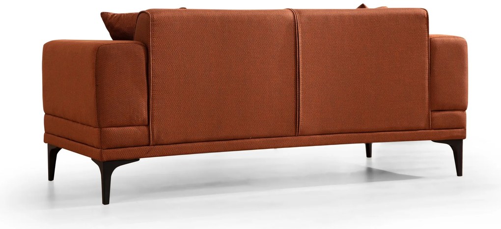 Hanah Home Dvoumístná pohovka HORIZON červenooranžová 170 cm