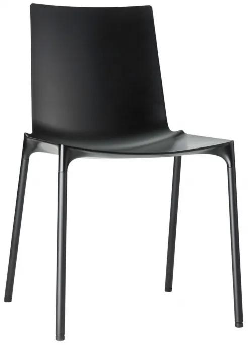 Wiesner-Hager macao 6836-200 - Plastová židle  - Černošedá