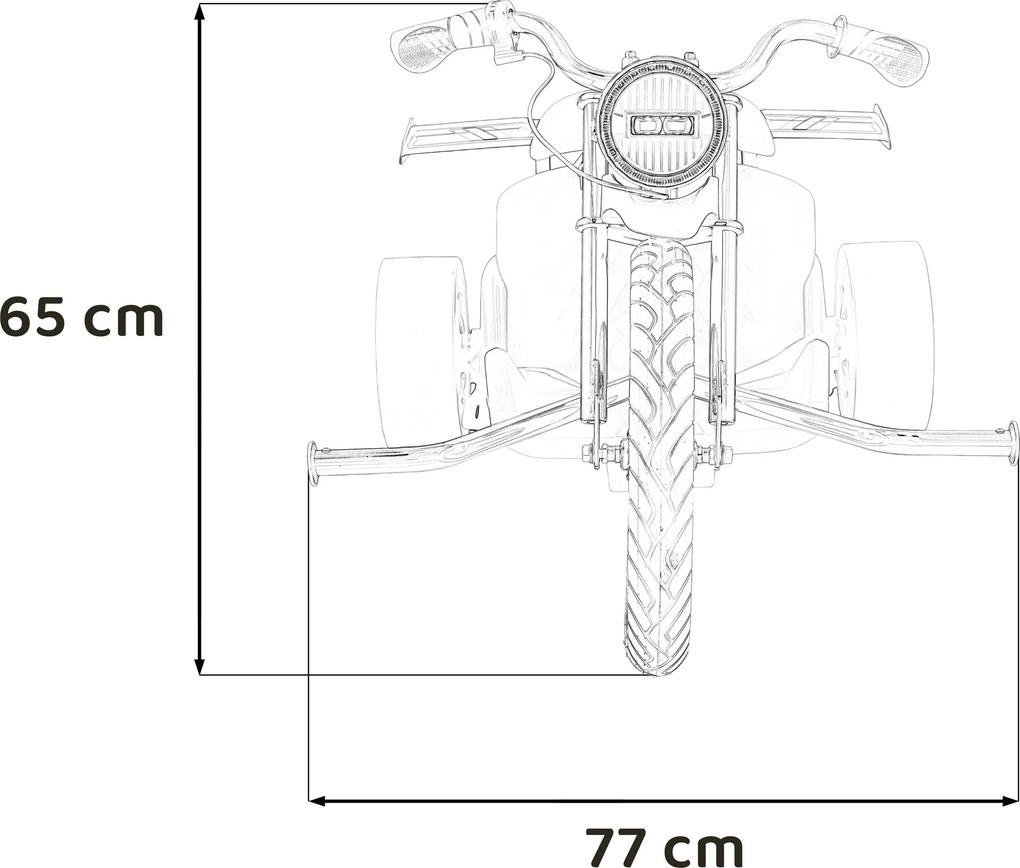 Ramiz Dětská motorka Drift Bike 21 růžová