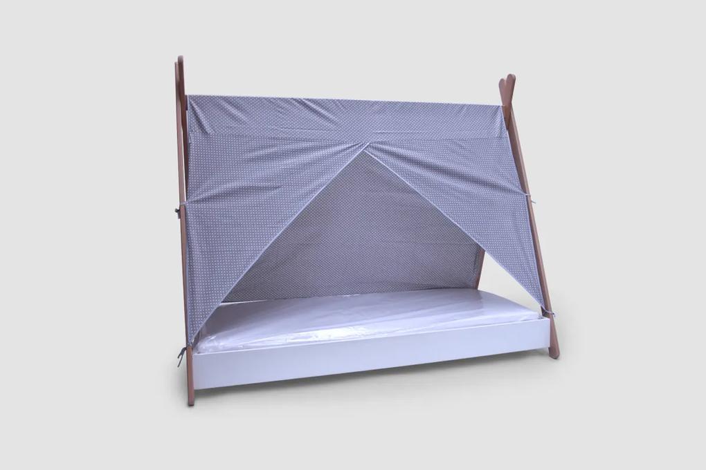 Vingo První dětská postel včetně matrace a roštu Barva: postel 80x160 - konstrukce bez látky