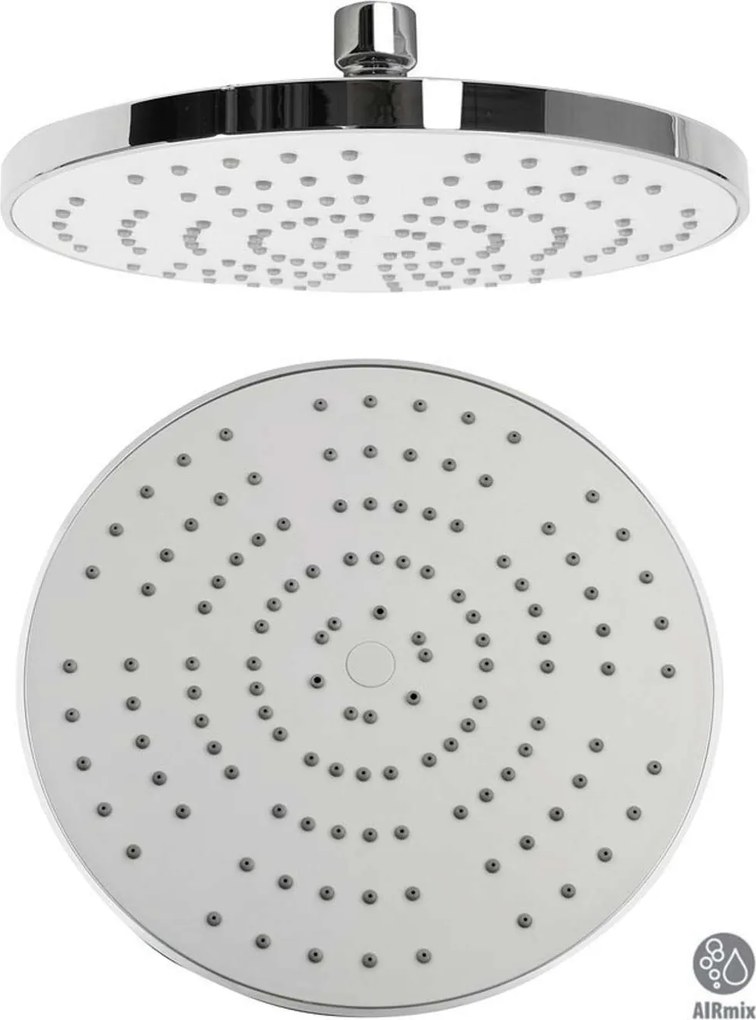 Sapho - Hlavová sprcha, průměr 20 cm, systém AIRmix, chrom SF077