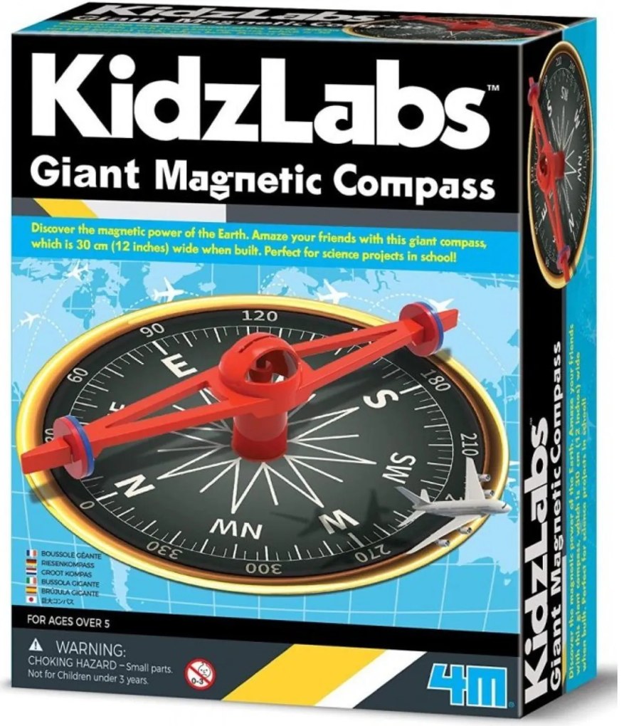 Kidzlabs obří magnetický kompas