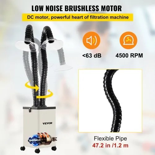 Odsavač pájecích výparů, 150 W 3002 l/min pohlcovač kouře