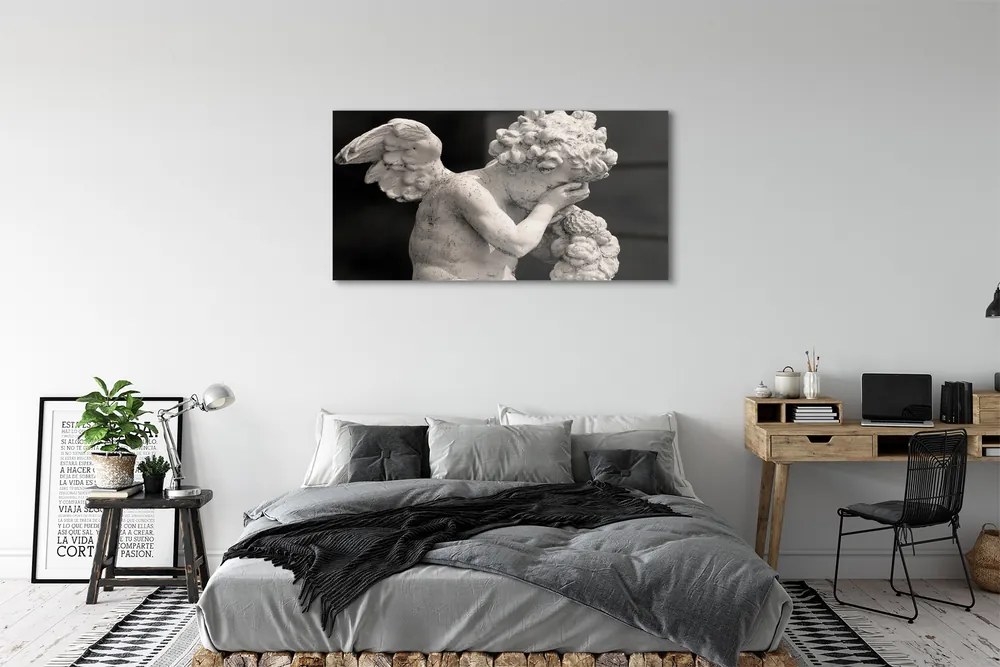 akrylový obraz pláč anděla 125x50 cm