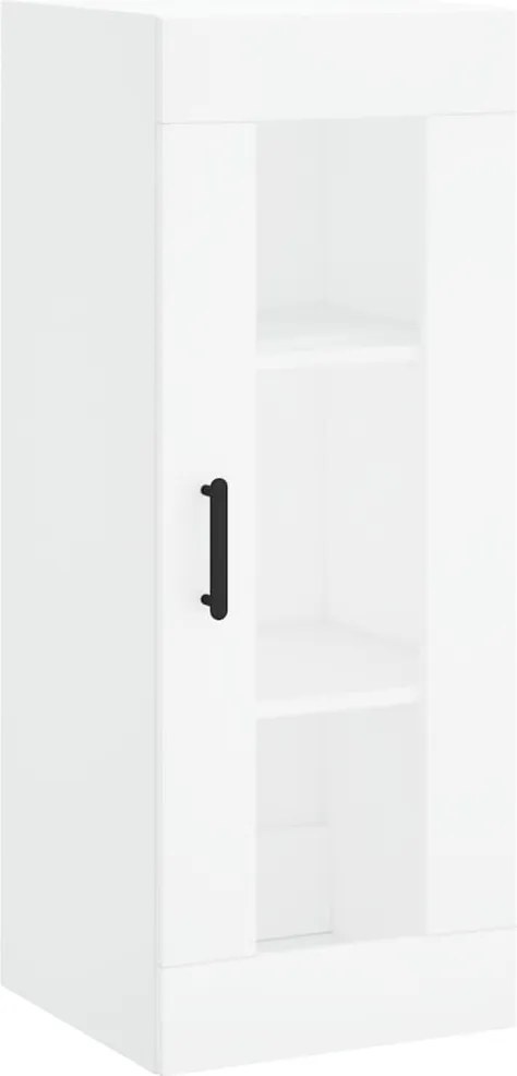 Skříň highboard bílá 34,5 x 34 x 180 cm kompozitní dřevo 3199241