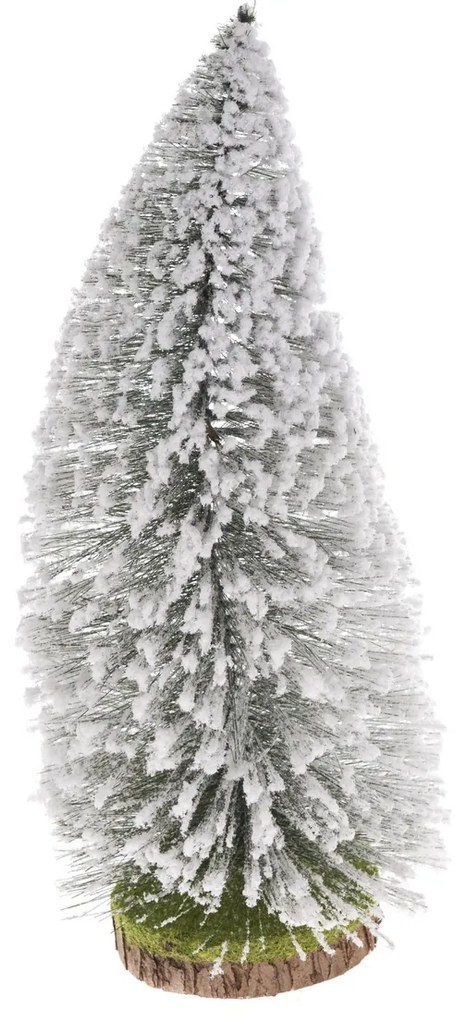 Vánoční dekorace Zasněžený stromek, 35 cm