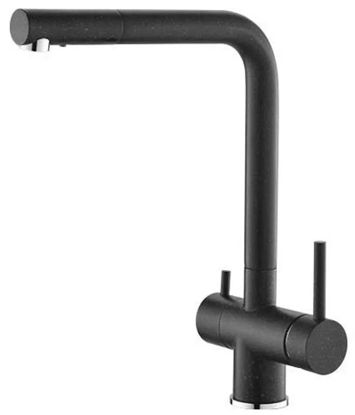 Alveus Aquila - Dřezová baterie s filtrační funkcí, carbon 1139808