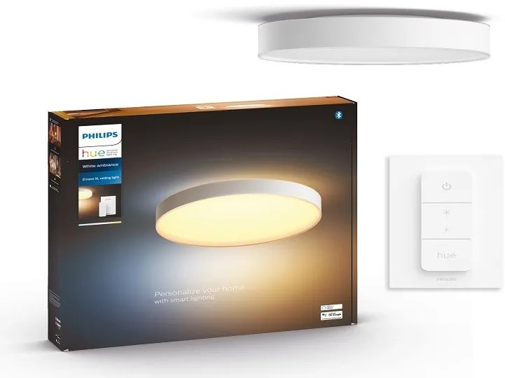 Stropní světlo philips hue enrave xl bílá