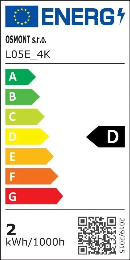 OS SKA68910 SKAT 1 stropní/nástěnné plastové svítidlo bílá IP65 4000 K 8W LED - OSMONT