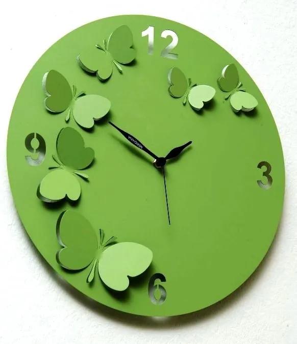 Designové hodiny D&D 206 Meridiana 38cm (více barevných verzí) Meridiana barvy kov zelená &quot;duchamp green&quot; lak