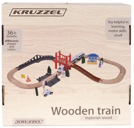 Kruzzel Dřevěná železnice - Kruzzelova dráha 22646