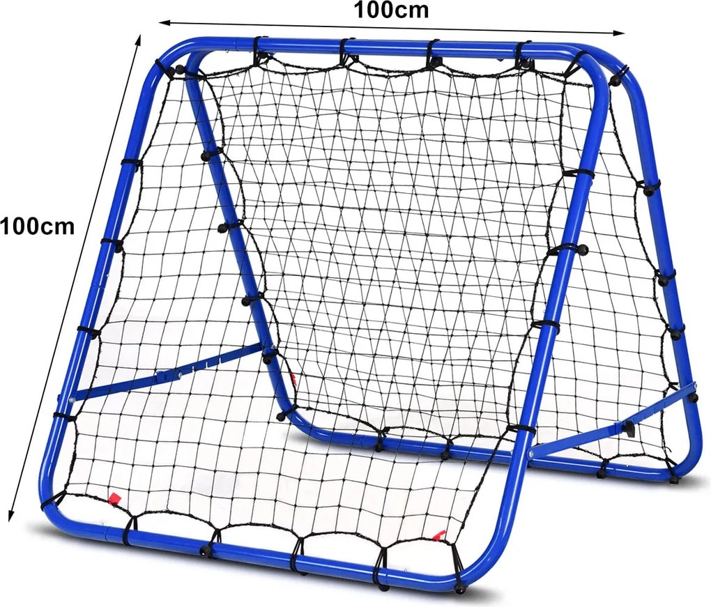 Costway Rebounder pro fotbal s nastavitelnými úhly. Oboustranná odrazová stěna